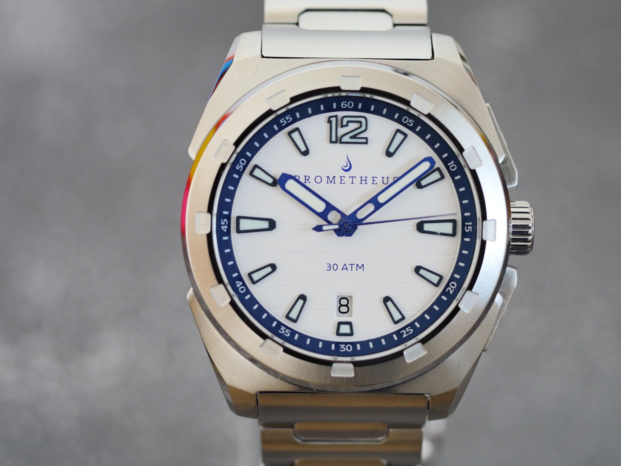 Prometheus Jamanta White Dial – Prometheus Watch Company